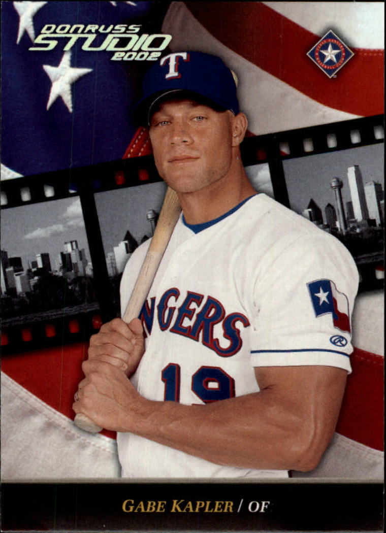 2002 (RANGERS) Studio #112 Gabe Kapler | eBay