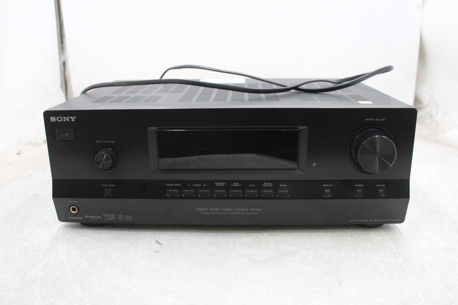 SONY STR-DH520 AV RECEIVER Audio Video 7.1 + Channel Home Theater HDMI ...
