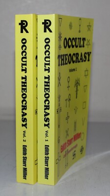 Occult Theocrasy Vol 1+2 complete Edith Starr Miller Lady Queenborough ...