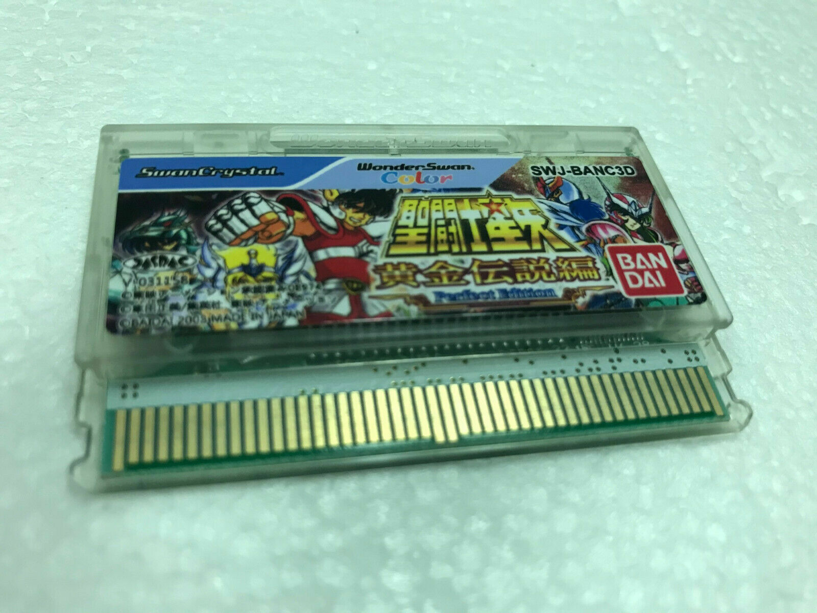 Bandai Wonderswan Color Black Console Japan WSC Saint Seiya Perfect ...