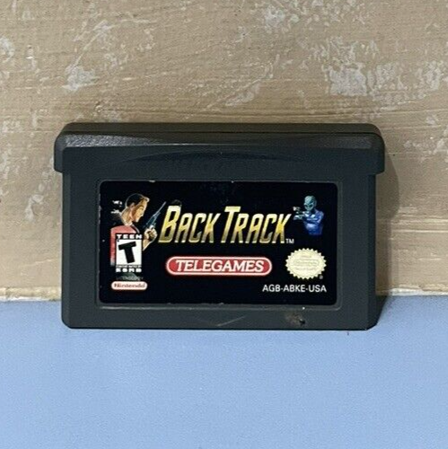 Back Track Nintendo Game Boy Advance 2001 AUTHENTIC GBA Telegames ...