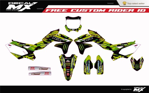 Fits Kawasaki KX450F 2016, 2017, 2018 kxf450 graphic kit decals ...