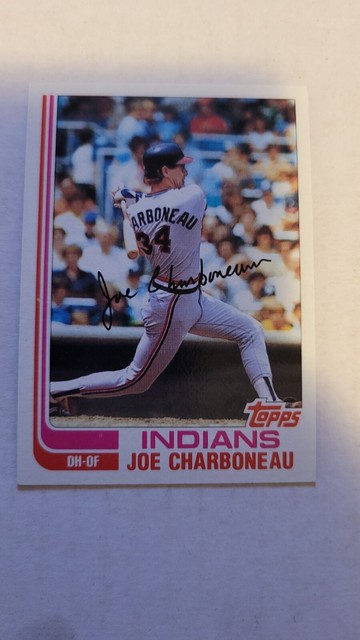 1982 Topps - #630 Joe Charboneau for sale online | eBay