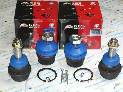 4WD Fit 94-99 Dodge Ram 1500 2500 4 Front Upper & Lower Ball Joints ...