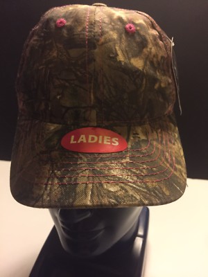 LADIES REALTREE CAP PINK AND CAMO NWT | eBay