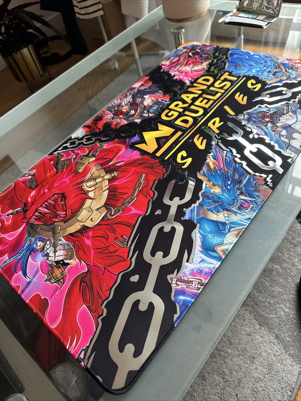 Grand Duelist Premium Rubber Playmat ! Yugioh | eBay