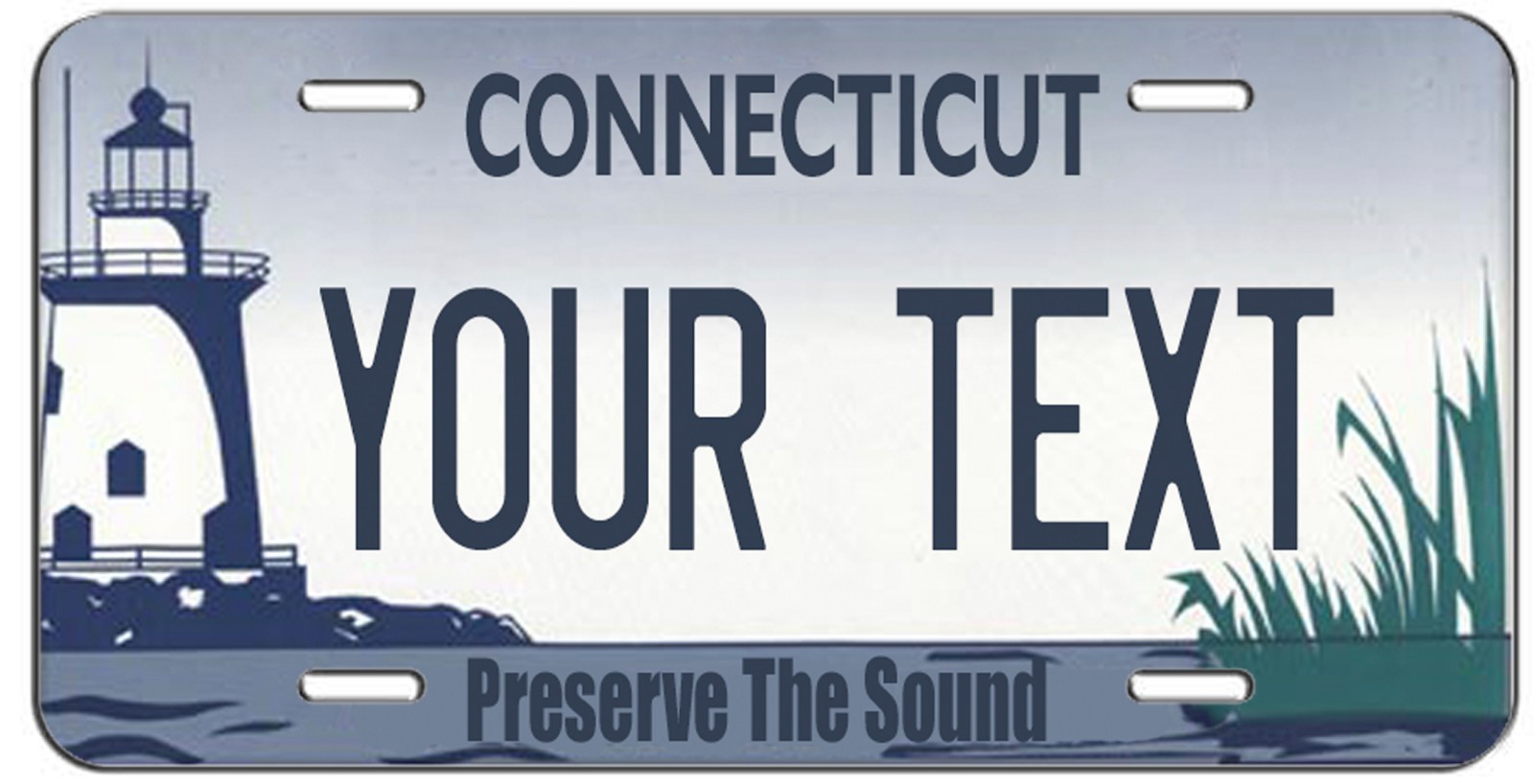 PERSONALIZED CONNECTICUT VANITY LICENSE PLATE AUTO TAG | eBay