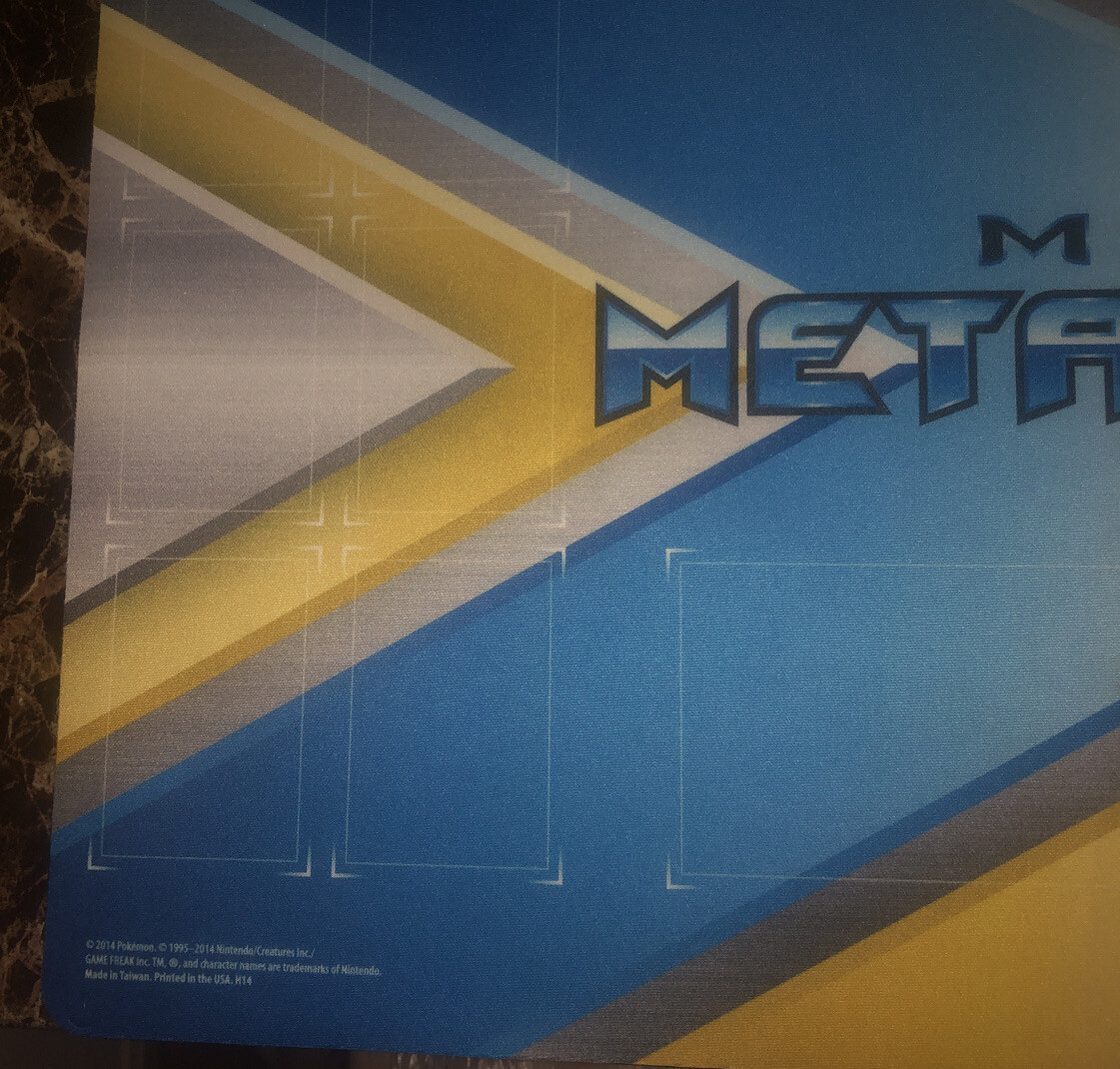 Mega Metagross X EX Playmat Pokemon Brand TCG Trading Card Game Play Mat 2014 | eBay