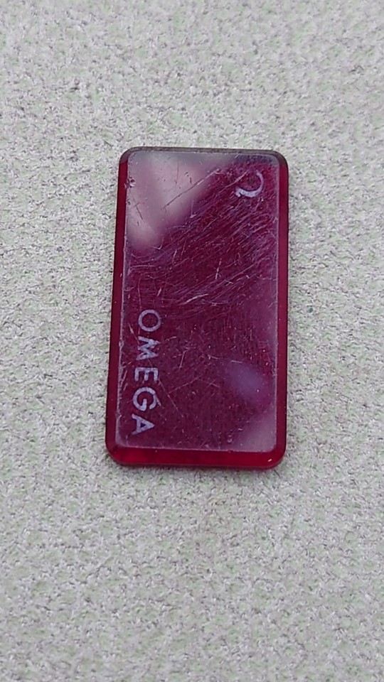 Omega Time Computer Red Glass Screen ST 196.0045 1602 | eBay UK