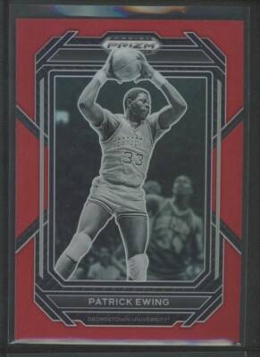 2023 Patrick Ewing Panini /299 Prizm Draft Picks Red | eBay