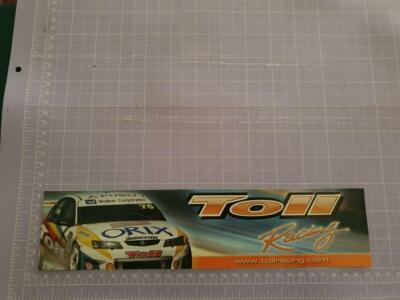 Toll Racing Sticker 30cm x 7cm approx As per image | eBay Australia