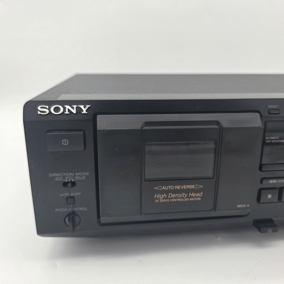 Sony TC-WE435 Auto Reverse Double/Twin Audio Cassette Tape Deck For ...