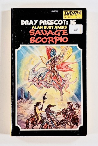1978 Dray Prescot #16 SAVAGE SCORPIO Kenneth Bulmer SPACE FANTASY ...