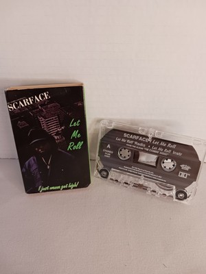 SCARFACE - LET ME ROLL (1993) CASSETTE TAPE SINGLE RAP-A-LOT RECORDS ...