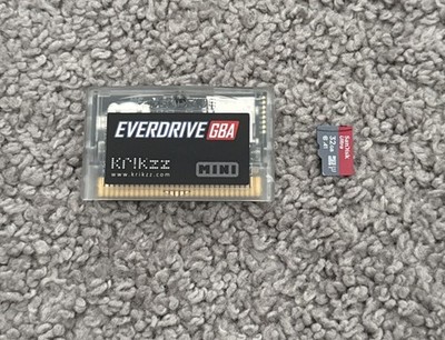 Everdrive GBA Mini by Krikzz for Game Boy Advance includes 32gb MicroSD ...