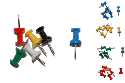 Pinnwandnadeln, Pinnnadeln - 100 Stück - Nadeln für Pinnwand ...