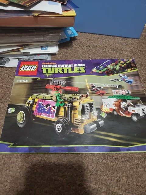 LEGO 79104 TMNT "Shellraiser Street Chase" MANUAL ONLY | eBay