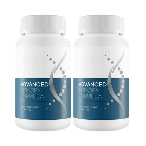 2-Pack Advanced Memory Formula - Best Natural Brain Supplement - 120 ...