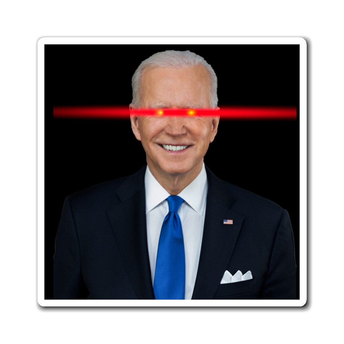 Trump Magnet Biden Harris 2024 Magnetic Bumper Sticker, 6x4 Inch Oval ...