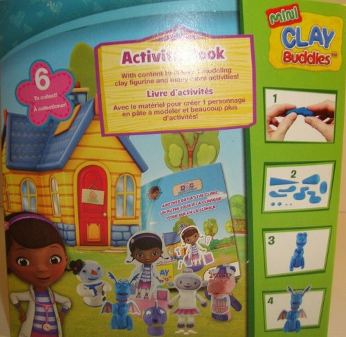 DOC MCSTUFFINS MINI ACTIVITY BOOK MINI CLAY BUDDIES BLIND BAG DISNEY ...