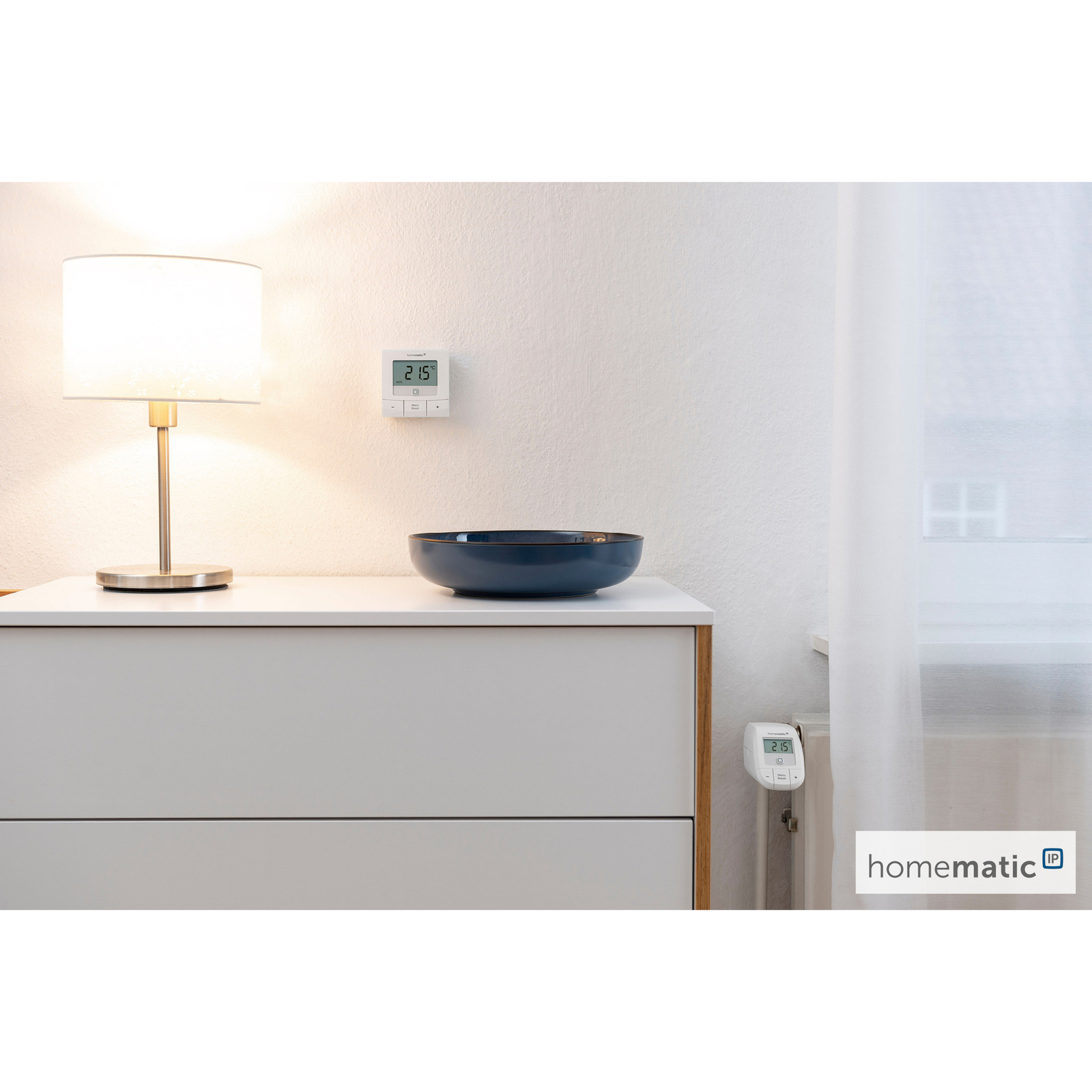 Homematic IP Smart Home Wandthermostat – basic Heizungsregler Heizung Regler NEU | eBay.de