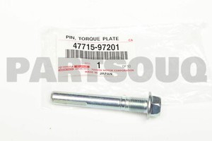 4771597201 Genuine Toyota PIN, FRONT DISC BRAKE CYLINDER SLIDE 47715 ...