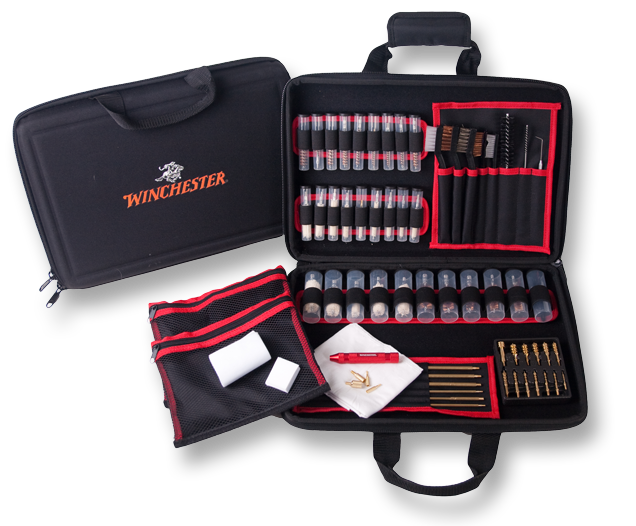 Winchester® 68 Piece Super Deluxe Universal Gun Care Kit, Custom Soft ...