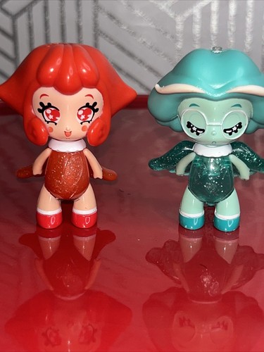 Lot Of 2 Glimmies Fairy Dolls Magically Light Up In Dark Rakella ...