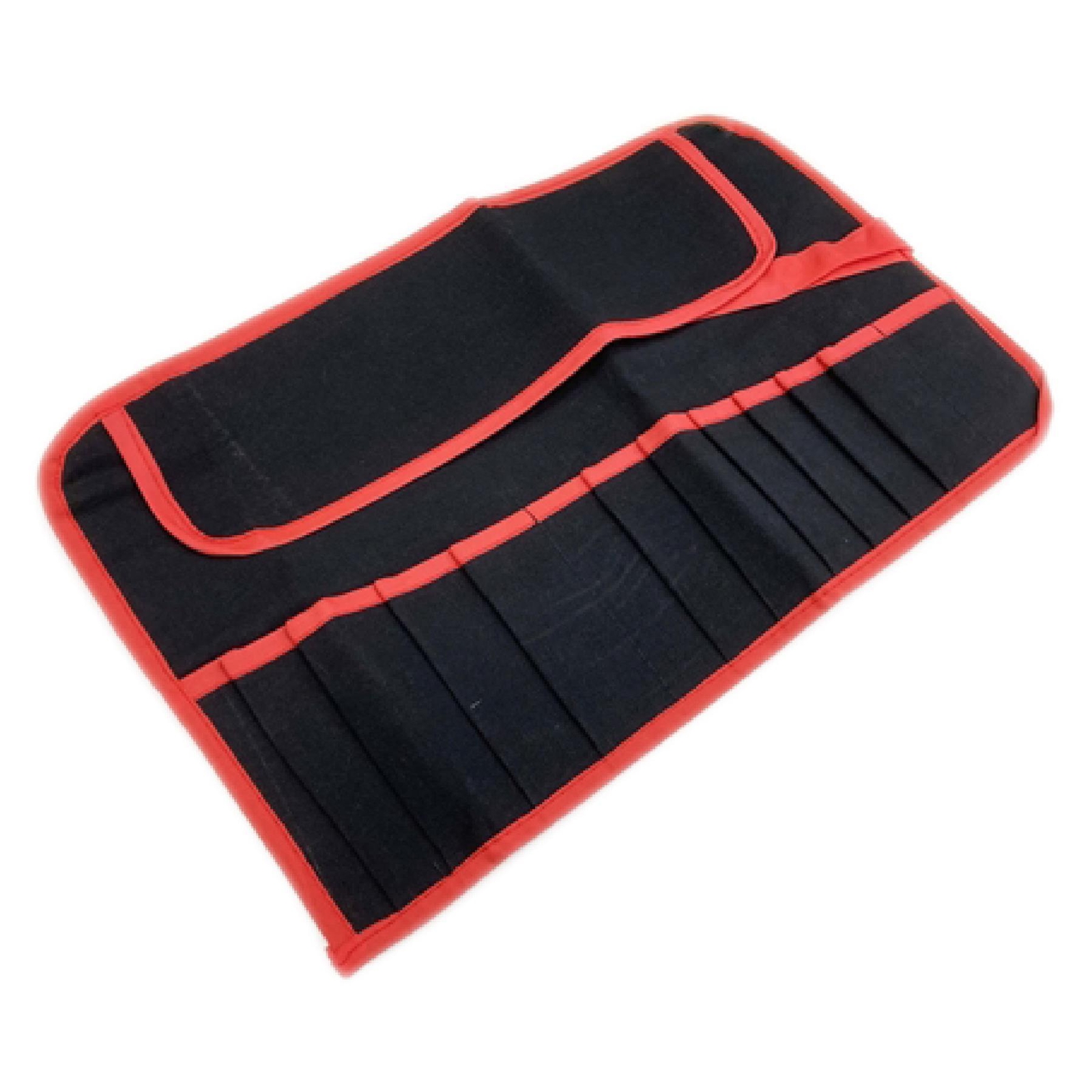 12 Pocket Canvas Chisel Spanner Screwdriver Tool Roll Up Storage Case ...