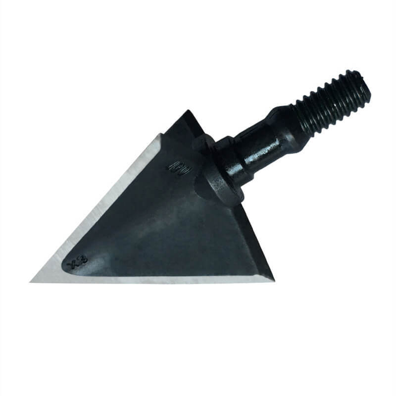 6x 100gr 1" Cut Arrowheads Broadheads Points Arrow Screw In Head Bow ...