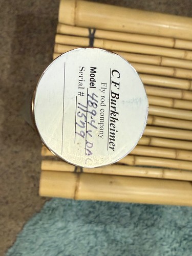 Burkheimer 8'9" 4wt DAL Vintage Fly Rod | eBay