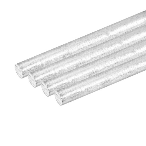4Pcs Zinc Rod, 99.995% Purity Zinc Bar 3/8"(10mm) Dia 4"(100mm) Length ...