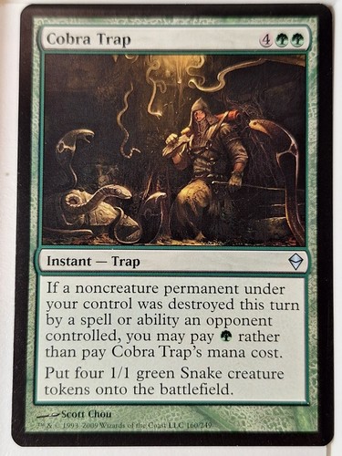 Cobra Trap - Zendikar - Magic the Gathering MTG Nice! | eBay