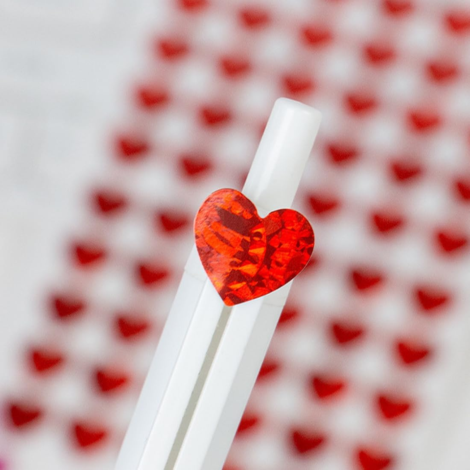 1200Pz Adesivi Cuore Rosso, Stickers Cuore Amore Chiudipacco Adesivi ...