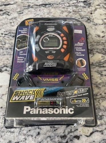 Vintage Panasonic Shockwave RQ-SW45V Walkman Radio Cassette Player ...