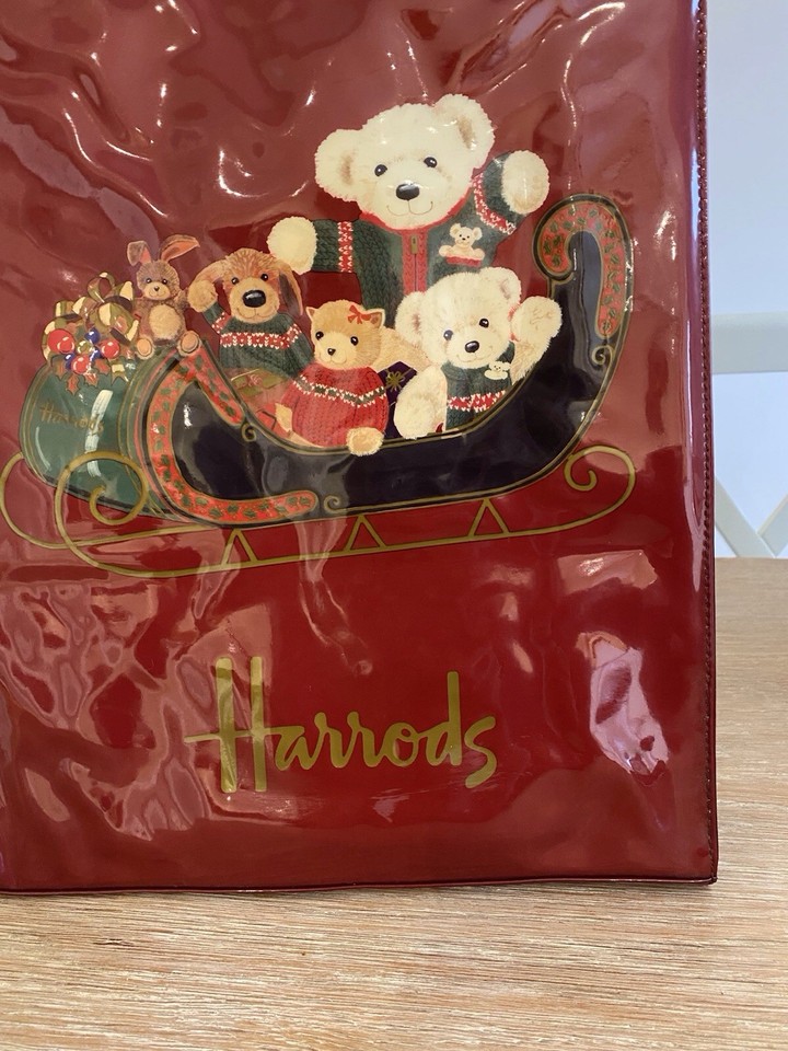 Harrods Christmas Bag/Shopper Vintage 2000s Limited Edition Christmas ...