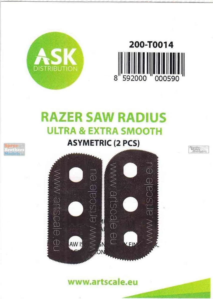 ASKT0009 ASK/Art Scale Razor Saw Extra Smooth 43/43 Teeth