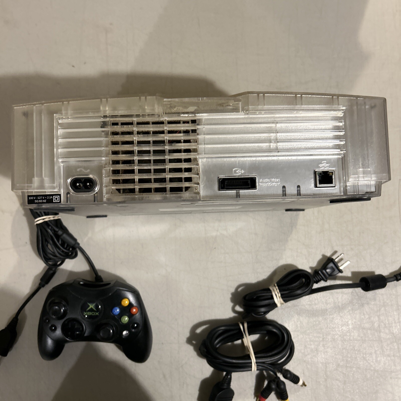 Microsoft Xbox Crystal Limited Edition 8GB Translucent Console (F23 ...