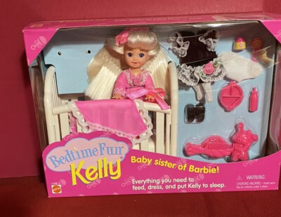 1994 Bedtime Fun Kelly Baby Sister of Barbie Doll Mattel 12489 | eBay