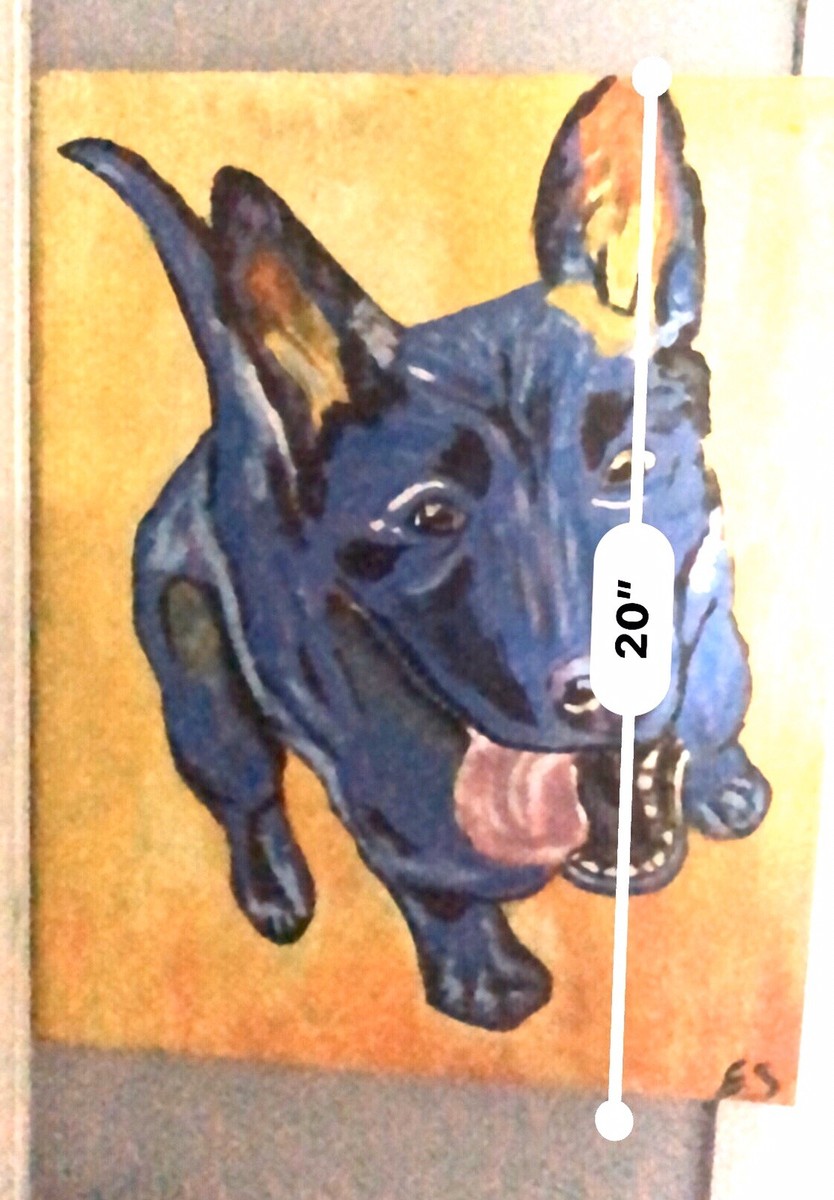 Original Blue Dog Painting