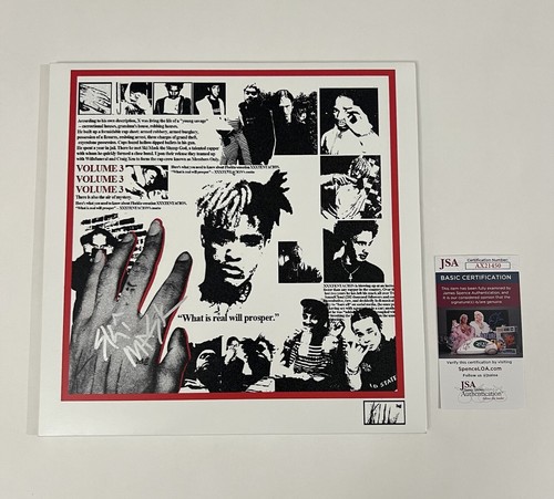 SKI MASK THE SLUMP GOD SIGNED MEMBERS ONLY VOL3 VINYL RECORD ...