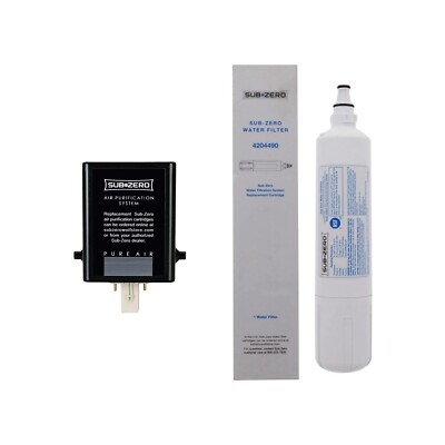 Sub-Zero 4204490 Water Filter and Air Cartridge-7042798 Combo Pack | eBay