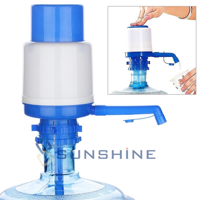 5 & 6 Gallon Hand Pump for Water Bottle Jug Manual Drinking Tap Spigot ...