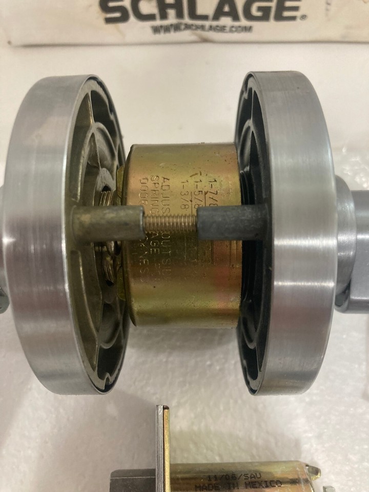 Schlage ND10S SPA 626 Passage Latch Grade 1 Rhodes Lever Satin Chrome ...