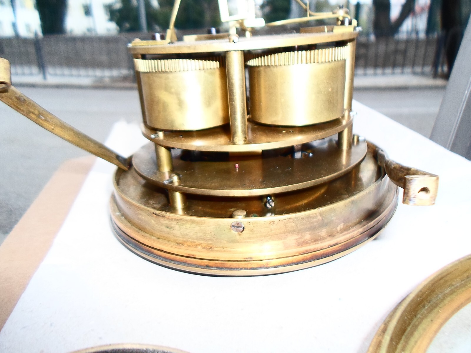 Rare antique Brocot type movement for French mantle clock 19c ...