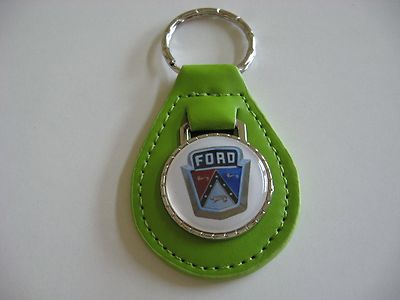 1940's 1950's 1960's FORD CREST EMBLEM LOGO VINTAGE KEYCHAIN KEYRING ...