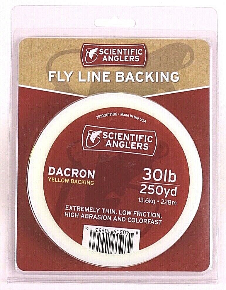 Scientific Anglers Dacron Fly Line Backing 250 yards 30 pound ALL ...