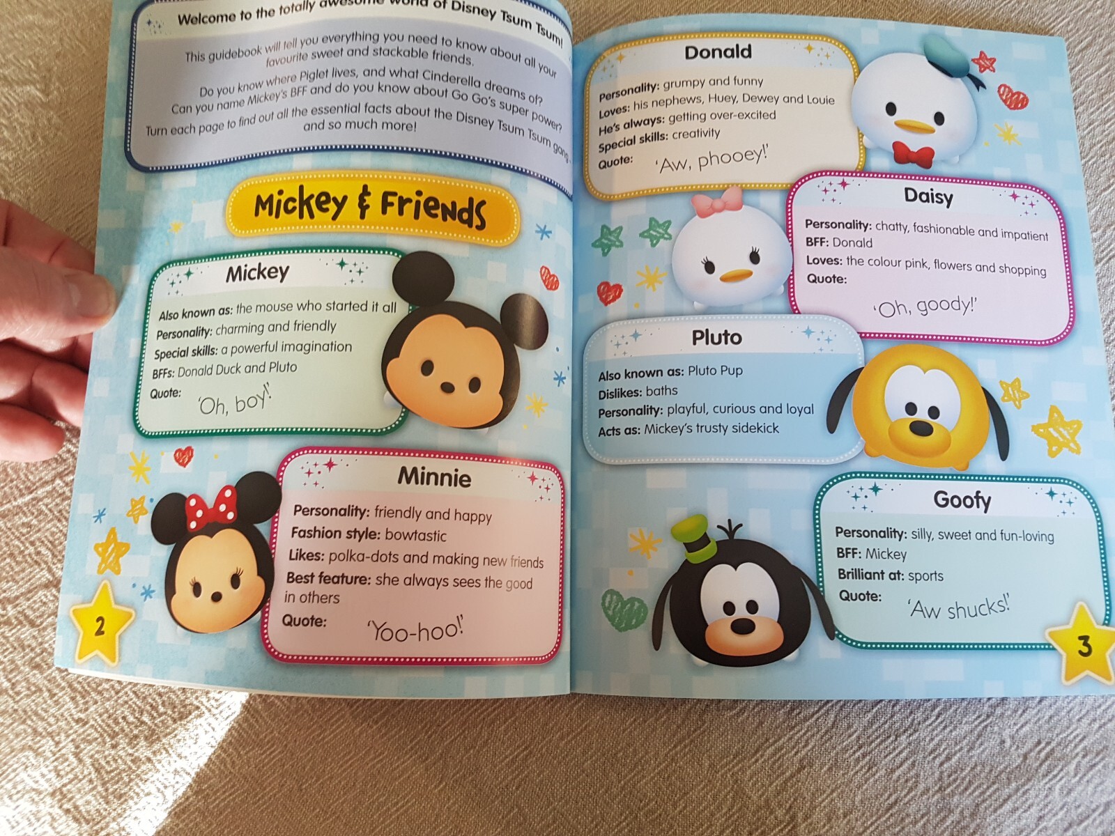 NEW Disney TSUM TSUM Collector's Guide - Soft Cover Book | eBay Australia