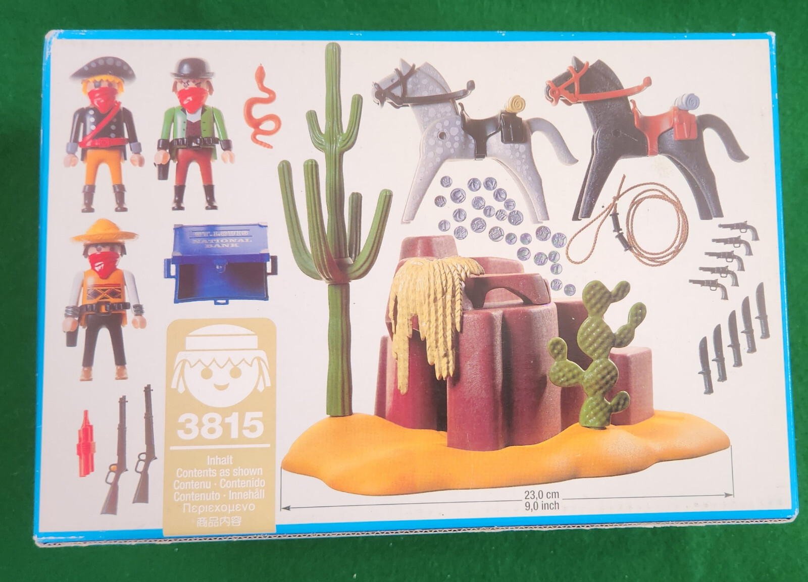 Playmobil 3815 NEW! Sealed! Nr Perfect Outlaws Hideaway vintage 1995