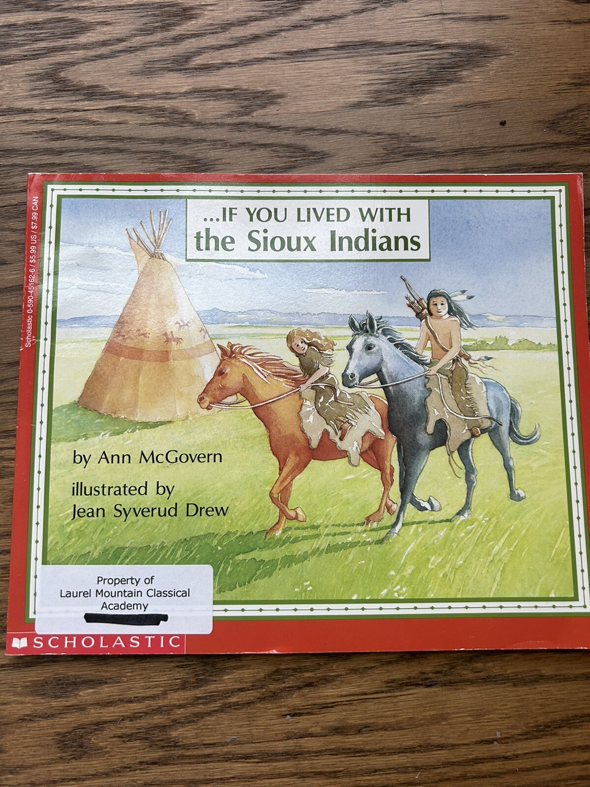 If You Lived …With the Sioux Indians & In Colonial Times-2 Books By Ann ...